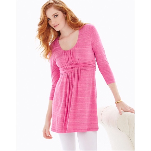 Soma | Tops | Soma Soft Jersey Wrapped Waist Tunic Large | Poshmark